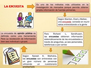 Metodología para medir la opinión pública | PPTX