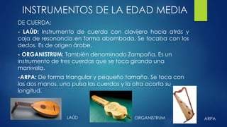 La Música en la Edad Medieval | PPTX