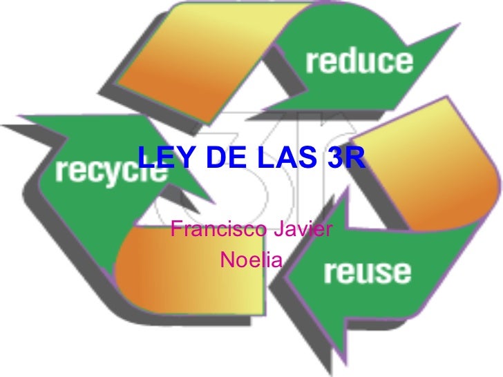 Presentación 3 r reducir, reciclar, reutilizar