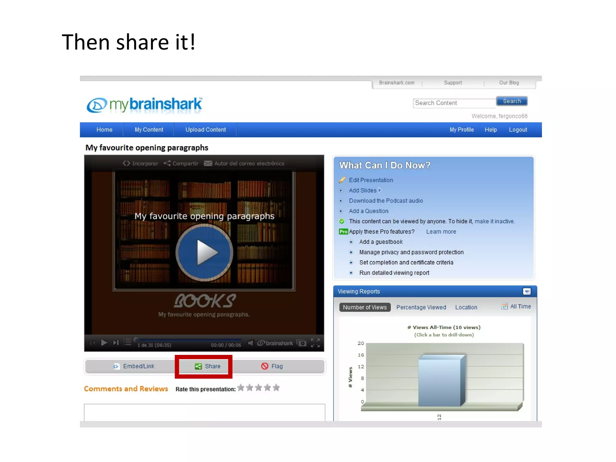 Tutorial Brainshark 4 | PPT