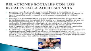 La Influencia Social en la Adolescencia: Impactos y Dinámicas | PDF