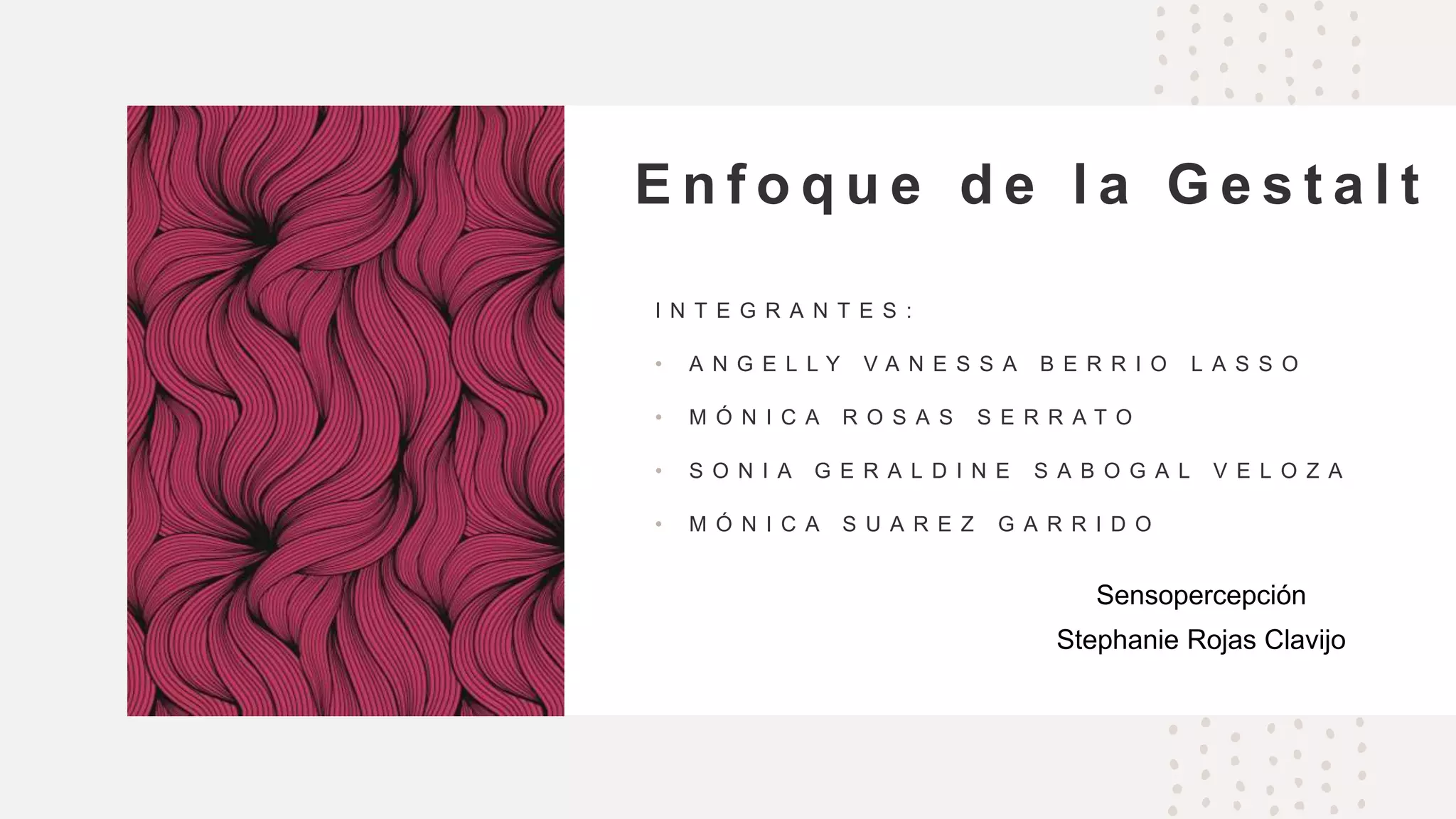 Enfoque de la Gestalt | PPTX