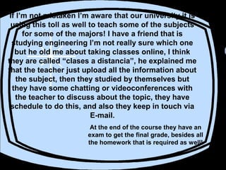 Virtual classroom in the learning process | PPT