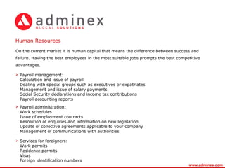 ADMINEX | PPT
