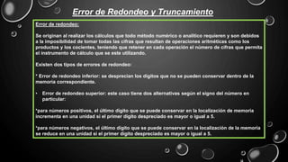 Presentación Analisis Numerico | PPTX