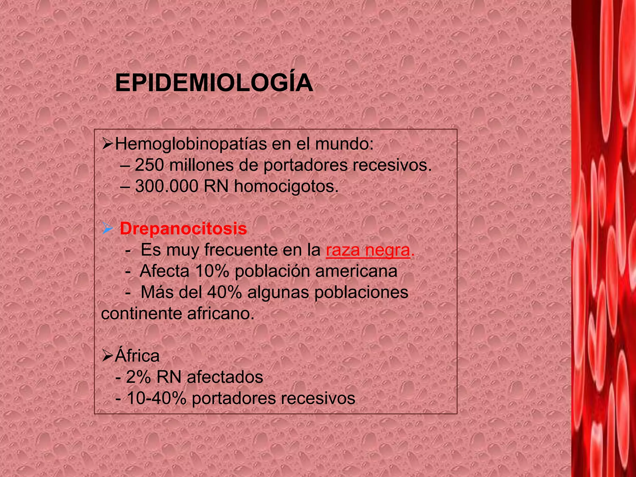 Presentación anemia falciforme | PPTX
