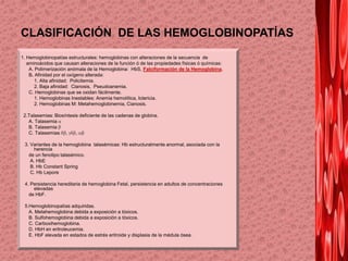Presentación anemia falciforme | PPTX