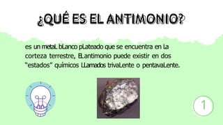 Presentación ANTIMONIO.pptx