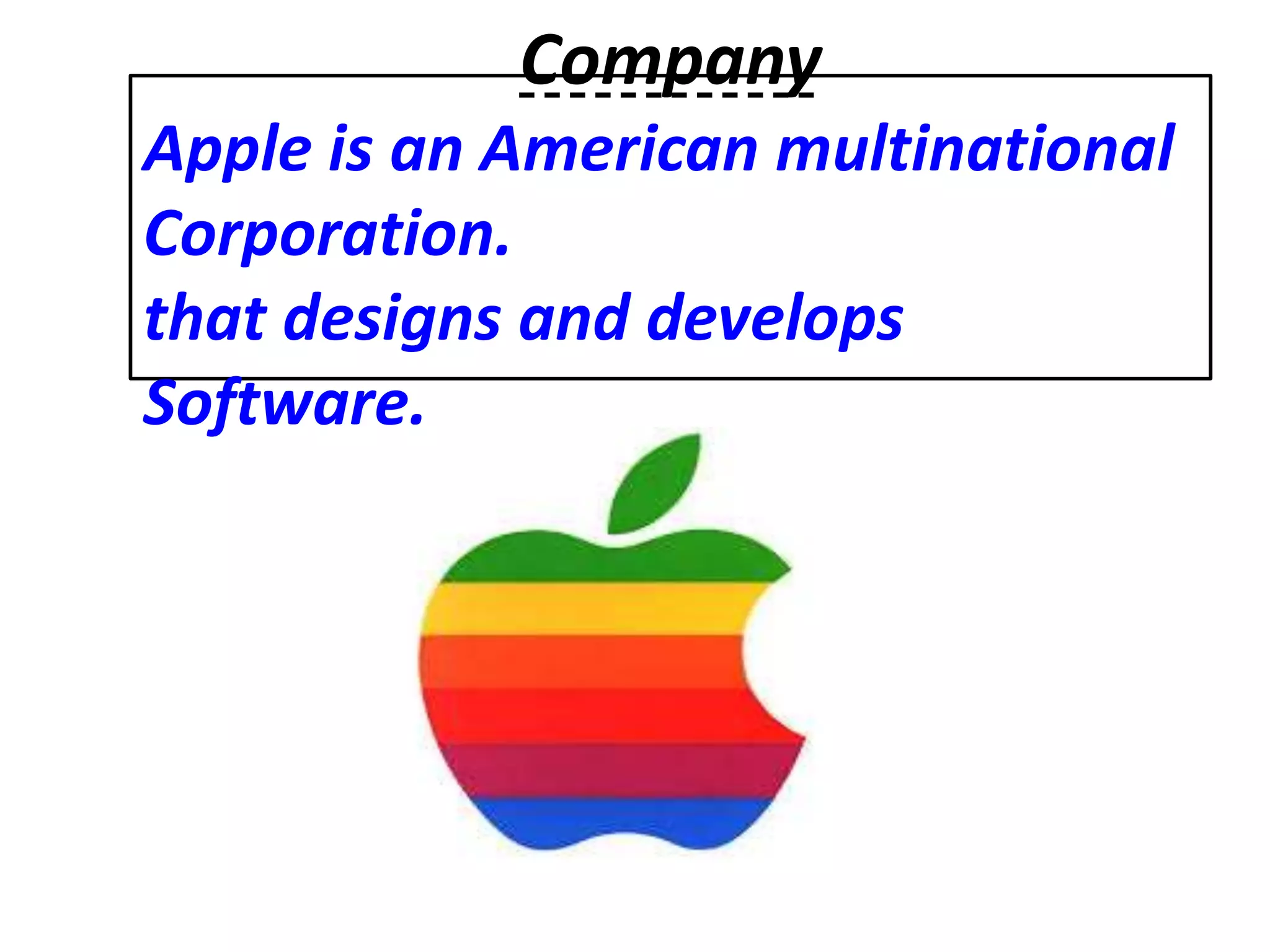 Apple | PPTX | Tablets and E-readers | Consumer Electronics