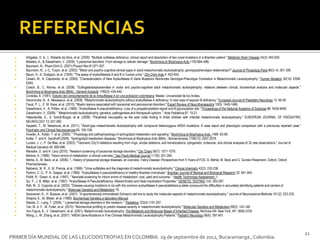 Avances en los Protocolos para Diagnóstico de la Leucodistrofia ...