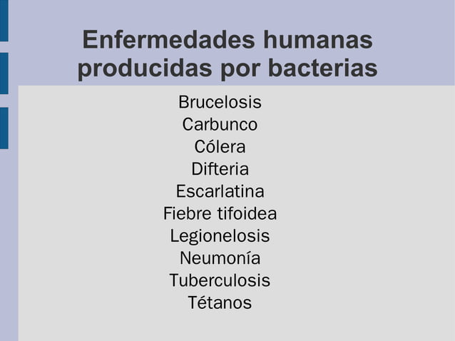 Presentación De Las Bacterias | ODP