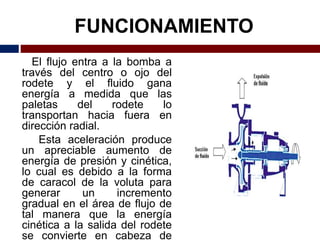 Presentación bomba centrifuga | PPTX