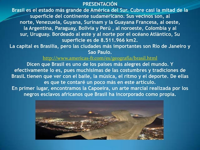 Presentación Brasil | PPT