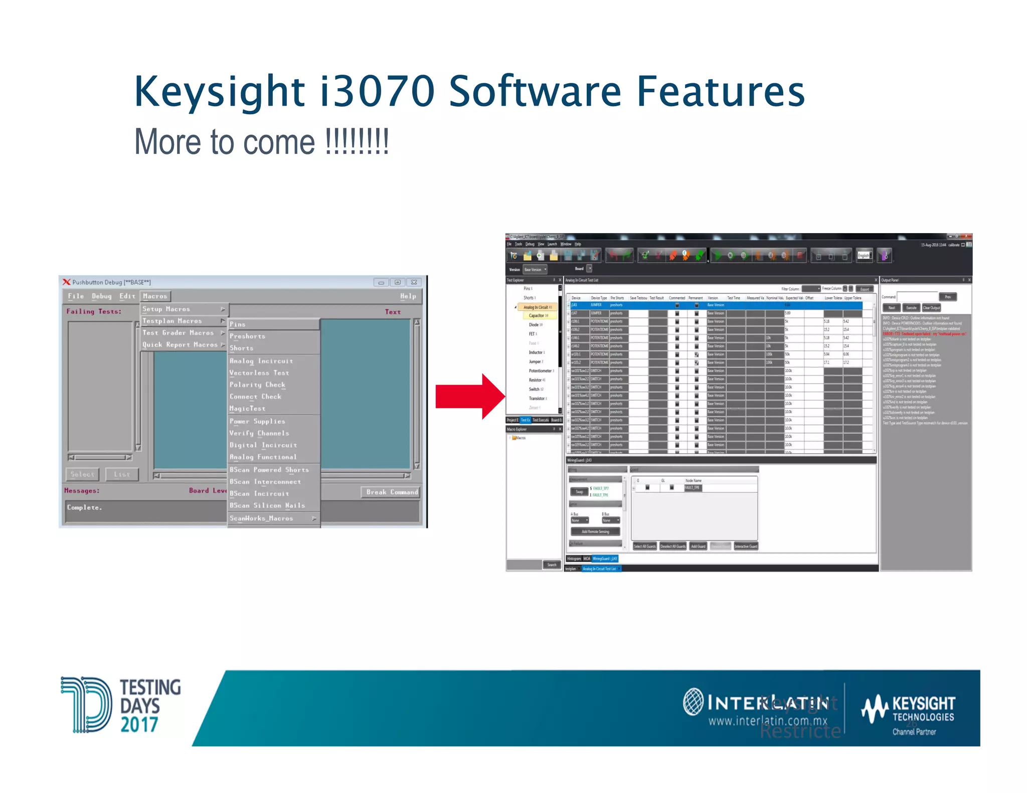 Keysight i3070 (antes HP3070) Board Test Interface | PPT