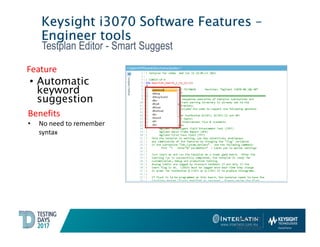 Keysight i3070 (antes HP3070) Board Test Interface | PDF