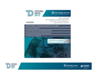 Keysight i3070 (antes HP3070) Board Test Interface | PDF