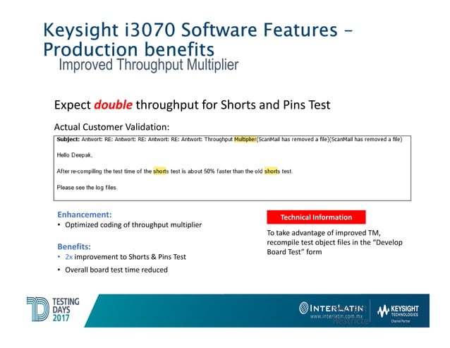 Keysight i3070 (antes HP3070) Board Test Interface | PDF