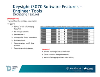 Keysight i3070 (antes HP3070) Board Test Interface | PDF