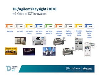Keysight i3070 (antes HP3070) Board Test Interface | PDF