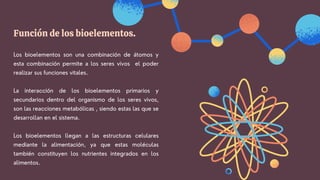 BIOELEMENTOS | PDF