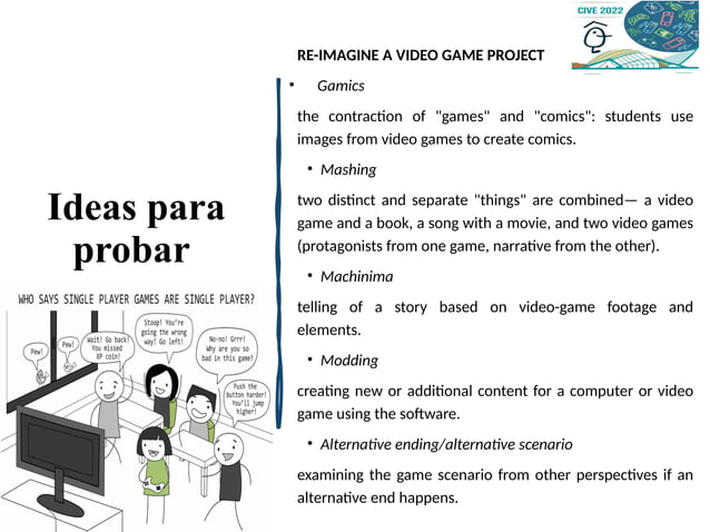 Video games as a part of a homework assignment: best practices | PPT