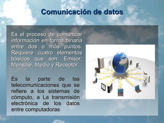 Teoría básica sobre la comunicación de datos | PDF
