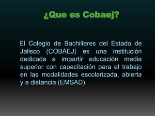 Presentacin cobaej | PPTX