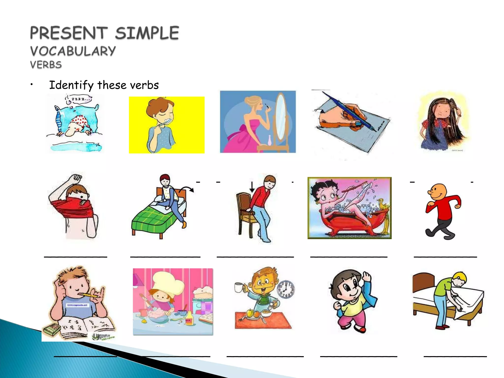 Verbs and exercises | PPT