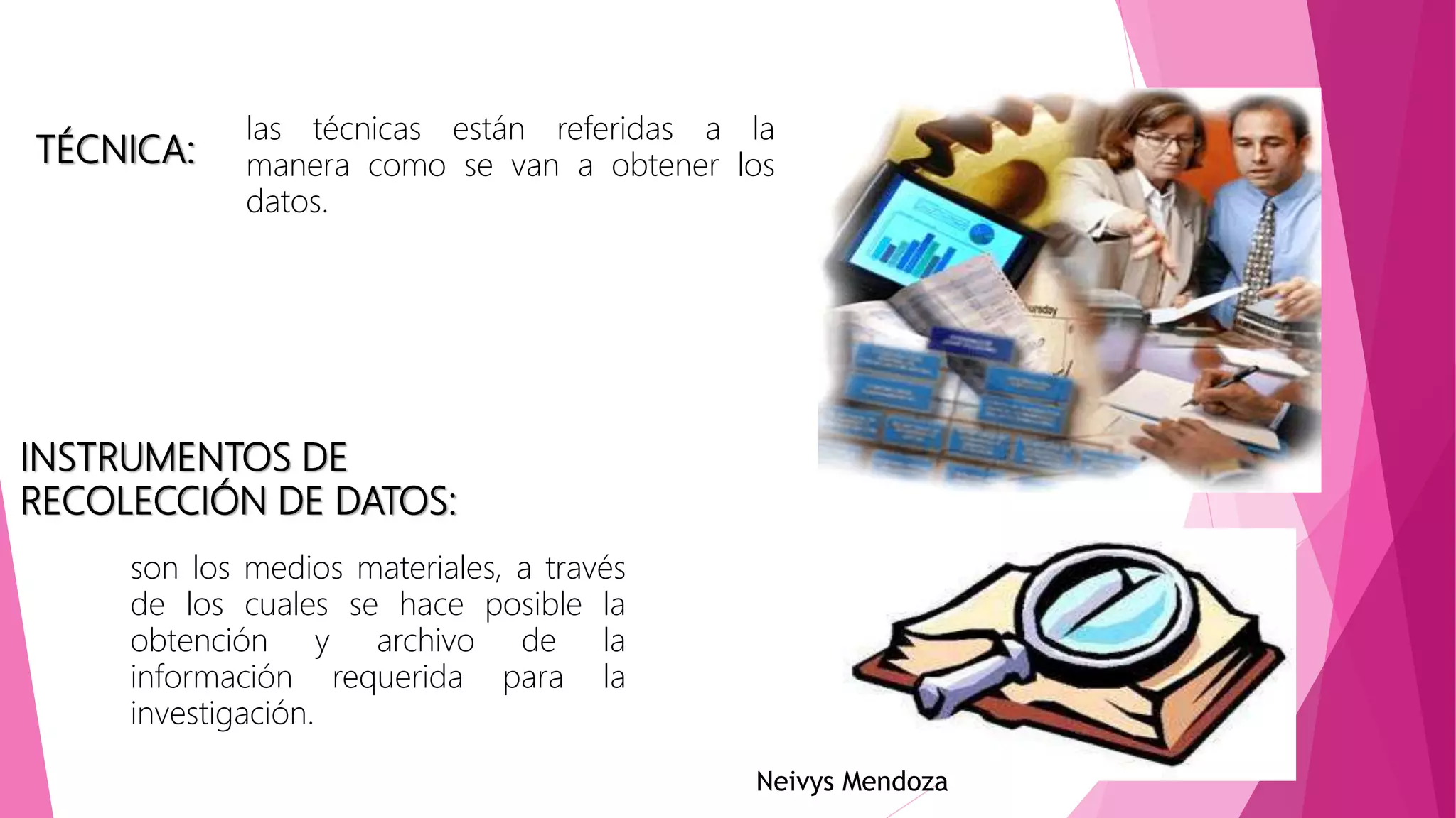 Técnicas e Instrumentos para Recabar la Información | PPTX