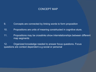PresentacióN Concep T Maps | PPT