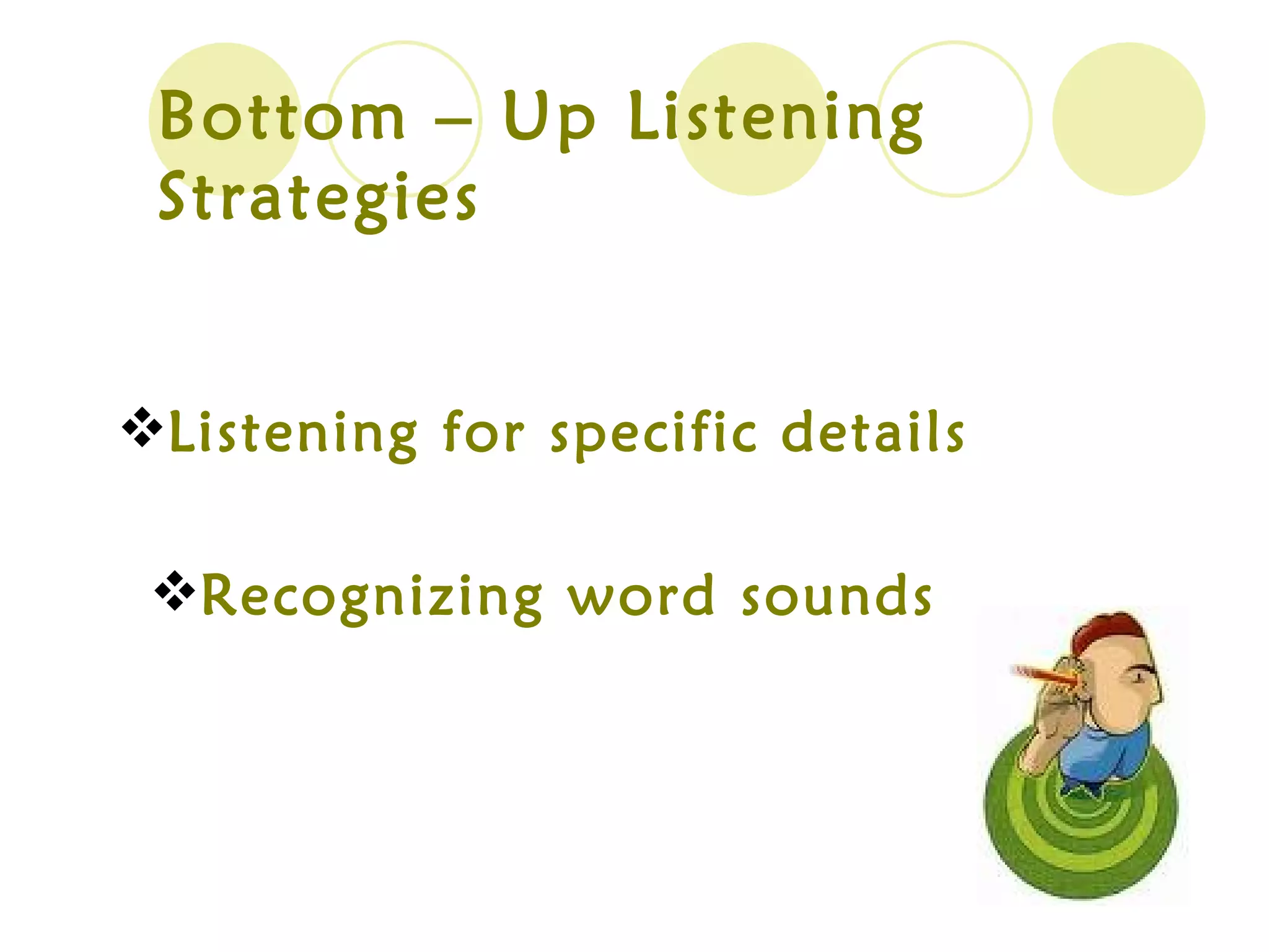Listening strategies | PPT
