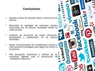 Aproximación hacia la sociabilidad virtual de los jóvenes en Colombia | PPT