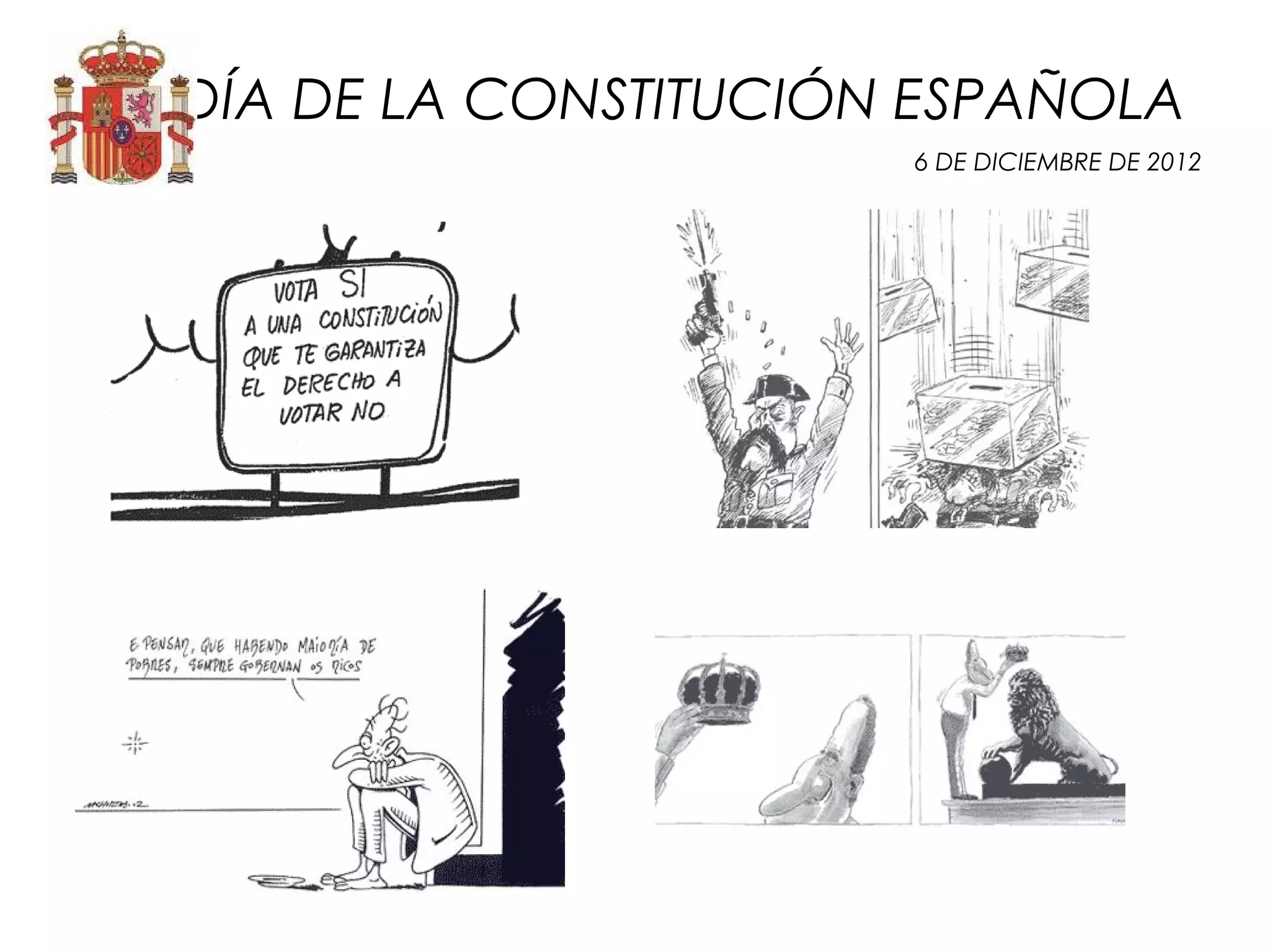 Presentación constitucion 3º eso 2012 | PPT