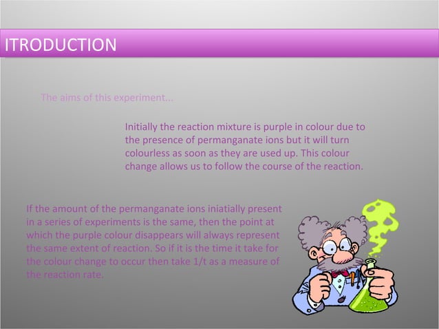 Effect Temperature Reaction Rate Ppt