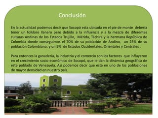 Presentación (crecimiento poblacional y económico de Socopó) | PPTX