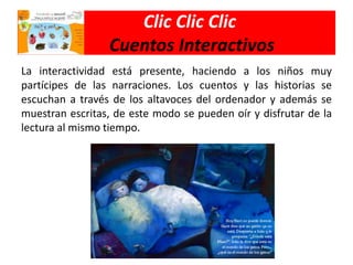 CUENTOS INTERACTIVOS | PPTX