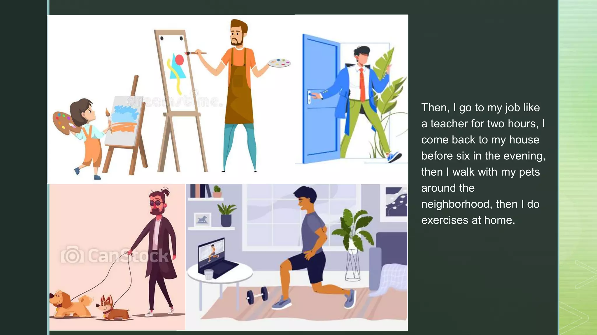 Presentación Daily routines.pptx | Food & Drink