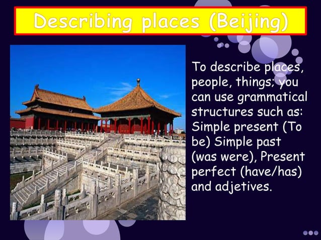 Describing beijing | PPT