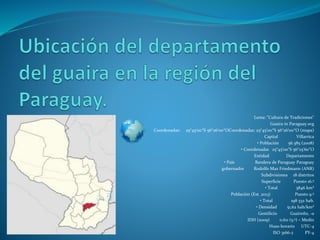 lugares turísticos del Paraguay Richard jara | PPT