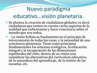 Presentación de ecopedagogia | PPTX