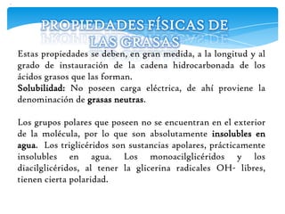 Grasas neutras | PPTX