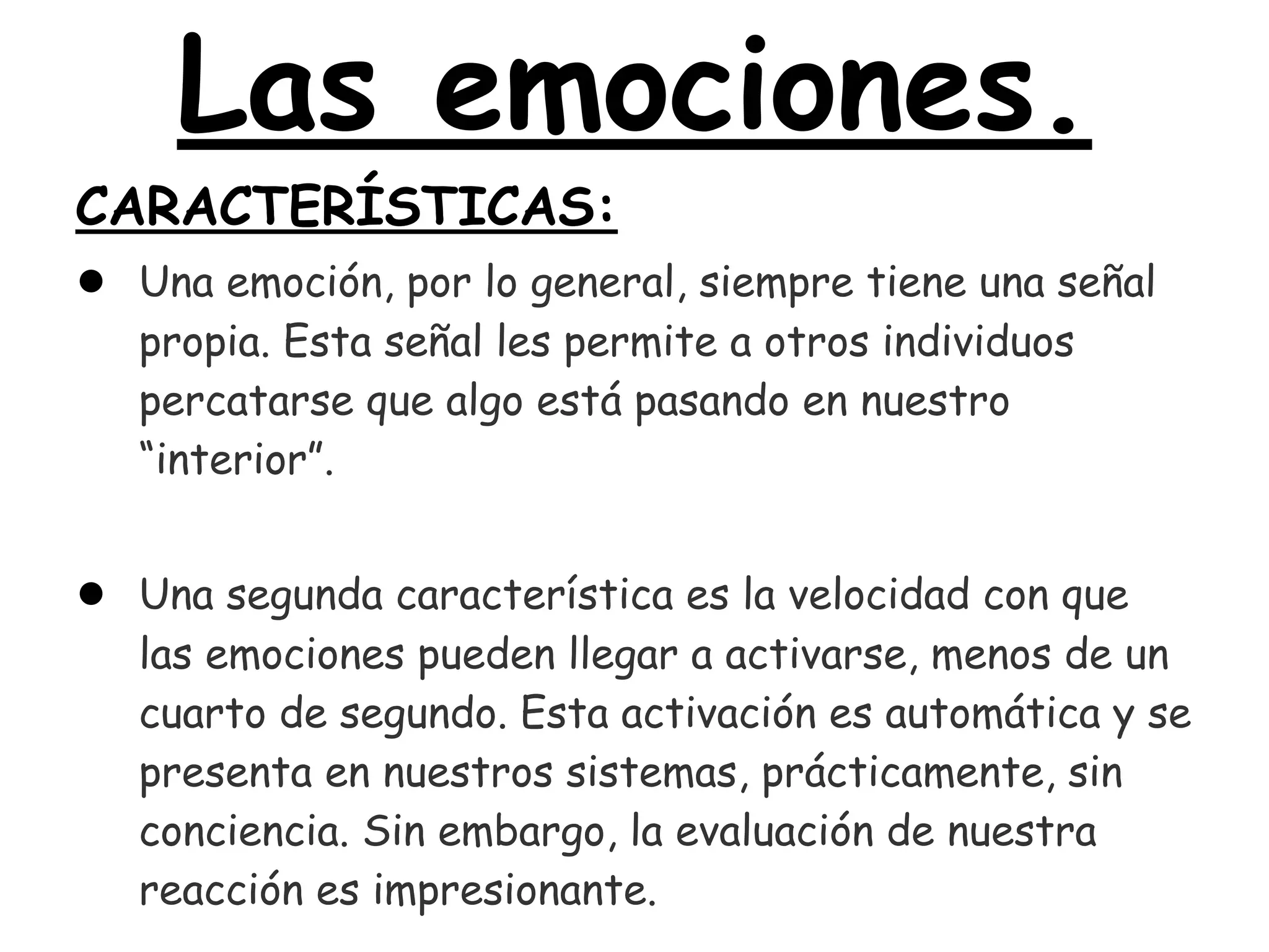 Presentación de las emociones de Laura,Alba y Monica | PDF | Brain and ...