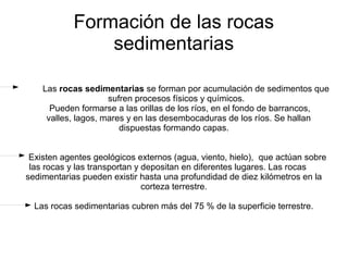 Presentación de las rocas sedimentarias naturales | ODP