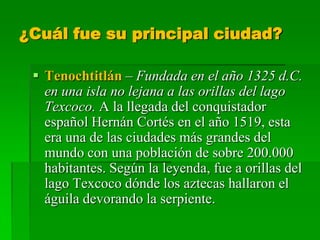 Los Aztecas | PPTX