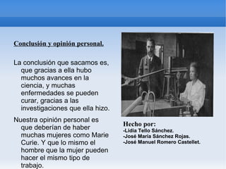 Marie Curie. | ODP