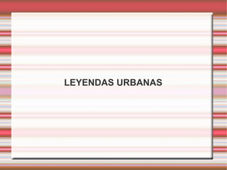 Presentación de mitos y leyenda | PPT