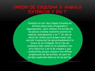 Procesos de unión | PPTX