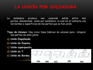 Procesos de unión | PPTX