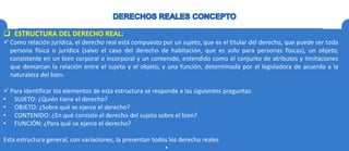 PRESENTACIÓN DERECHOS REALES I LIC. ALEXANDER CAMPOS SOLANO ...