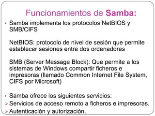 Presentación de Samba | PPTX